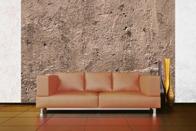 DIMEX | Samolepicí vliesová fototapeta na zeď Detail odlupující se zdi MA-5-2416 | 375 x 250 cm | hnědá