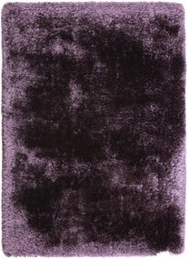 Kusový koberec jednobarevný Shaggy Plush Purple fialový Rozměr: 140x200 cm