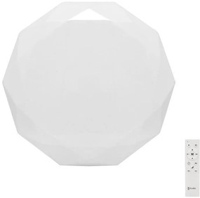Stropní světlo led stmívatelné stropní svítidlo diamant led/25w/230v + dálkové ovládání
