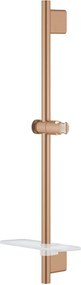 Grohe Rainshower SmartActive - Sprchová tyč s poličkou, 60 cm, kartáčovaný Warm Sunset 26602DL0