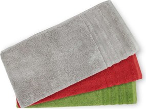 Ručníky a osušky CASA COLORATA - světle šedá Velikost: ručník 50 x 100
