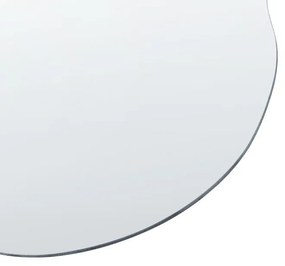 Nástěnné zrcadlo Bodil (stříbrná). 1077878