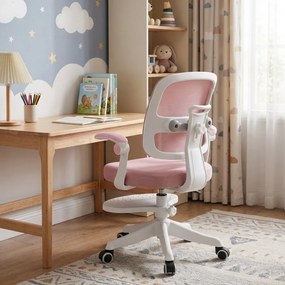 Dětská rostoucí židle Neoseat JUNI 013 — látka, růžová