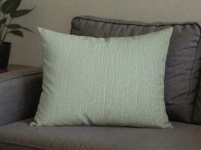 Mušelínový povlak na polštář MUSSARI 70x90 cm, šalvějově zelený
