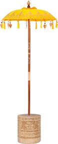Balijský deštník se základnou Žlutá 95 x 95 x 260 cm 3356914