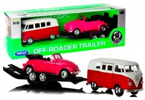 Welly 1:34 Volkswagen T1 BUS + VW THE BEETLE