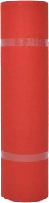 Koberec Jednobarevný Červená 1,2 x 12 m Polyester 331344