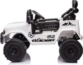 LEAN CARS Elektrické autíčko Toyota FJ 4x4 bílé