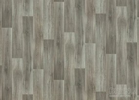 Breno PVC XTREME Lime Oak 976M – tmavě šedé dřevo, šíře 400 cm
