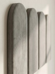 Sinsay - Čalouněné stěnové panely 5 pack - šedá