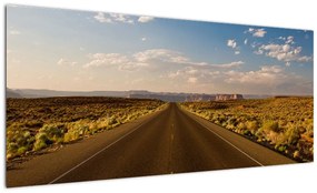 Panorama cesty - obraz (100x40cm)