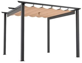 JAKS Zahradní altánek pergola 3 x 3 m Barevné varianty: šedá