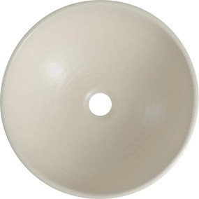 Sapho Sapho, ATTILA keramické umyvadlo, průměr 43cm, slonová kost, DK005