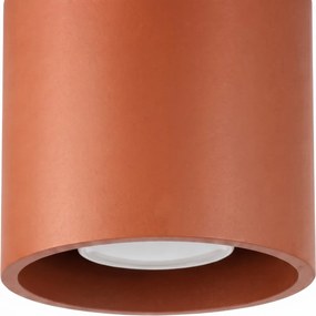 Sollux Lighting Stropní svítidlo ORBIS 1 okrově červené