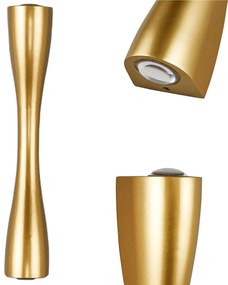 Toolight, nástěnné svítidlo 14,5x6 cm APP1065-W, zlatá, OSW-08886