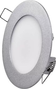 Emos lighting LED zápustný panel ø 120 mm, 6W, kulatý Teplota světla: 3000K - teplá bílá, Barva materiálu: Bílá