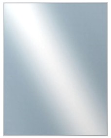 DANTIK - Zarámované zrcadlo - rozměr s rámem cca 70x90 cm z lišty Hliník stříbrná | P01-004 (7001004)