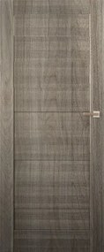 Interiérové dveře vasco doors SANTIAGO plné, model 1 Průchozí rozměr: 70 x 197 cm, Orientace dveří: Levé dveře, Dekor: Dub stříbrný