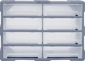 Organizér s 8 velkými zásuvkami 52 x 16 x 37 cm 149600