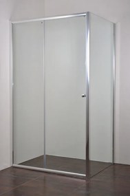 ARTTEC Sprchový kout rohový s posuvnými dveřmi ONYX A 1 čiré sklo 116 - 121 x 90 x 195 cm XONY0001