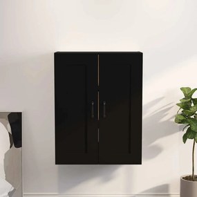 vidaXL Závěsná nástěnná skříňka 69,5 x 32,5 x 90 cm [812303] Barva: Černá