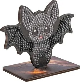 CRYSTAL ART Diamantové malování Animal: Netopýr