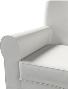 Potah na křeslo IKEA Ektorp Jennylund barva šedá látka pletený vzor