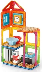 MAGFORMERS MINI Robůtek v kuchyni / Stavebnice / 33 dílků / od 3 let