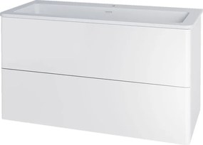 Mereo Mereo, Siena, koupelnová skříňka s umyvadlem z litého mramoru 101 cm, CN412M1