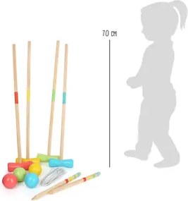 Small Foot Dřevěný kroket Aktive / od 3 let