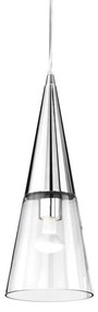 Závěsné svítidlo Ideal Lux Cono SP1 cromo 017440 chromové 15cm