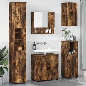 Sada koupelnového nábytku 5 ks Kouřový dub 61 x 35 x 64 cm 3392988