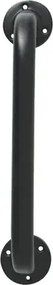 MSV SAFE černá / Bezpečnostní madlo / ocel / 30 cm / nosnost 50 kg