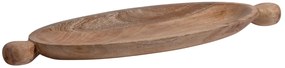 OnaDnes -20% Hoorns Dřevěná dekorativní mísa Kaloto 52 x 19 cm