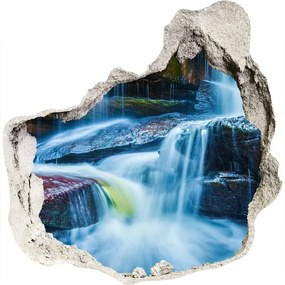 Wallmuralia Nálepka fototapeta 3D Tropický vodopád 75x75 cm