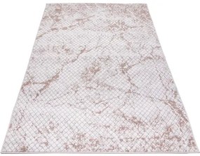 Koberec BUTIK 328 krémový / hnědý