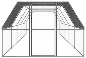 vidaXL Marketos Venkovní klec pro kuřata 3 x 10 x 2 m pozinkovaná ocel
