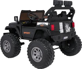 Elektrické autíčko Extreme Sport 4x4 černé