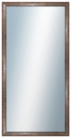 DANTIK - Zarámované zrcadlo - rozměr s rámem cca 60x120 cm z lišty NEVIS červená (3051)