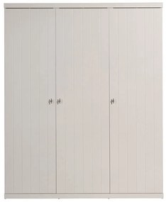Skříň biron 166 x 204 cm bílá MUZZA