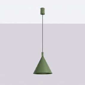Sollux Lighting Závěsné svítidlo NOX 25 olivově zelené