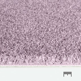 Metrážový koberec Manhattan 83 šíře 4m fialová