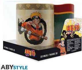 Hrnek 3D Naruto - Scroll 460 ml Vícebarevná