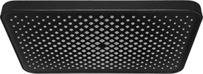 Rea Rea, obdélníková dešťová sprcha 380x210 mm, JS-032, černá matná, REA-P0393