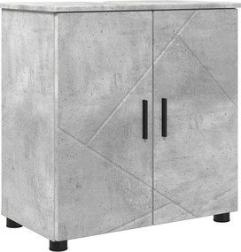 Sada koupelnového nábytku 4 ks Betonově šedá 61 x 35 x 64 cm 3392976