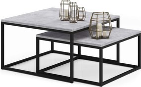 ADRK Furniture Konferenční stolek 2v1 KAMA CT-KAM-B-BE