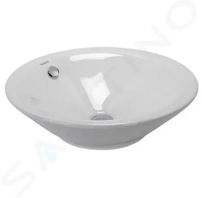 DURAVIT - Starck 1 Umyvadlová mísa, průměr 330 mm, s přepadem, bílá (0408330000)