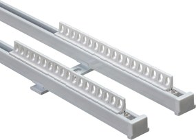 Sada - dvojitá stropní hliníková kolejnice TS 150 cm