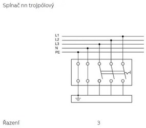 ABB vypínač páčkový 34253-10 černá 16A 400V