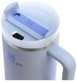 Fialová termoska s brčkem z nerezové oceli 1,18 l Quencher H2.0 FlowState Tumbler Dew Drop – Stanley